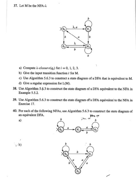 solved 1 let m be the deterministic finite automaton