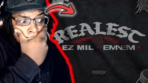Ez Mil Eminem Realest DB Reaction YouTube