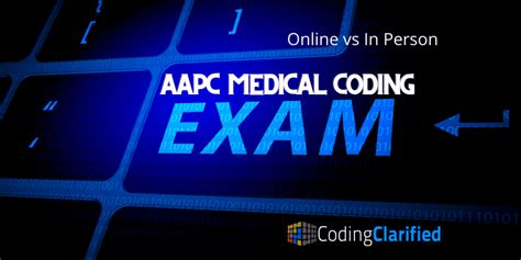 taking the aapc certified professional coder cpc exam for medical coding online vs in person