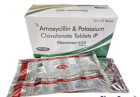 Amoxicillin Potassium Clavulanate Lactic Acid Bacillus Tablet