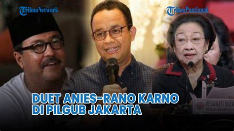 PDIP Dikabarkan Usung Anies Rano Karno Di Pilgub Jakarta YouTube