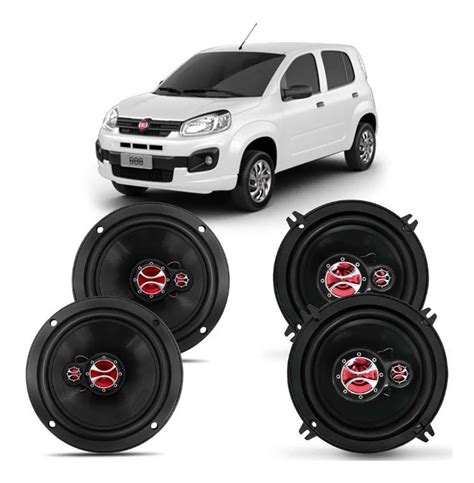 Kit Alto Falante Uno 2014 A 2019 240w Rms 4 Ohms Kf 040