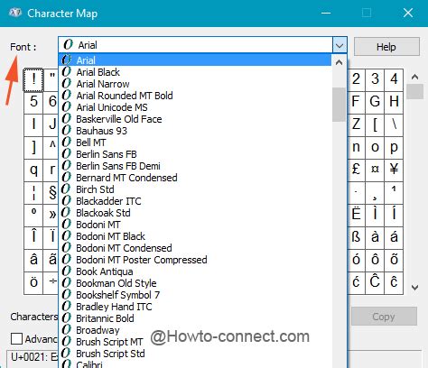 How To Find Special Characters On Windows