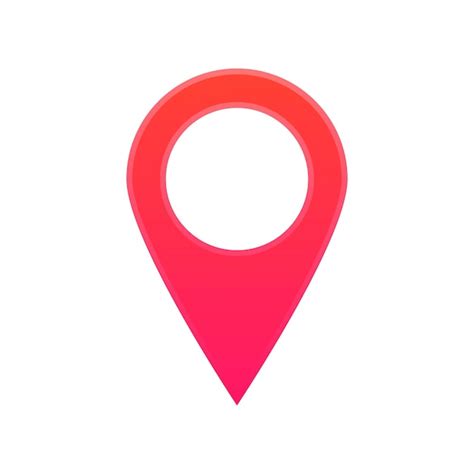 Icono De Puntero De Mapa S Mbolo De Ubicaci N Gps Vector Premium