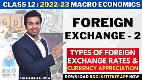 Class Macro Economics Foreign Exchange Types Of