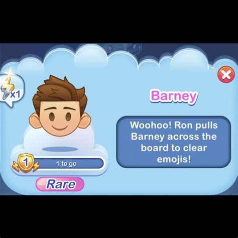 Barney Woohoo Ron Pulls Barney Across The Board To Clear Emojis