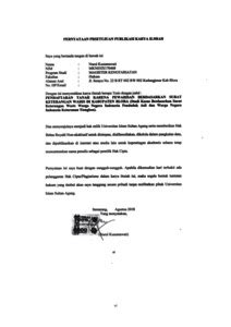 PENDAFTARAN TANAH KARENA PEWARISAN BERDASARKAN SURAT KETERANGAN WARIS