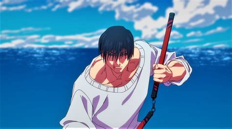 Black Eyes Hands Jujutsu Kaisen Fushiguro Toji Nunchucks Sweater