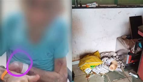 Filho é preso suspeito de torturar pai idoso e divulgar imagens na web