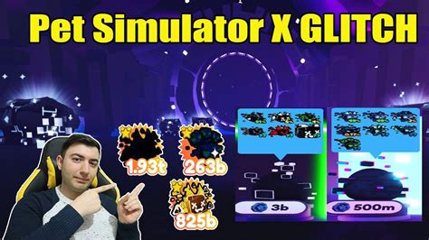 Pet Simulator X Glitch Yeni Alanlar Yeni Petler Ve Bedava Huge Pet