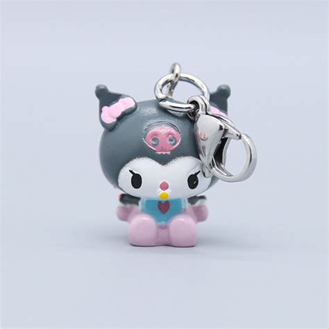 44style Kawaii Sanrio Quái Vật Đại Học Kuromi Hello Kitty Móc Khóa Sáng
