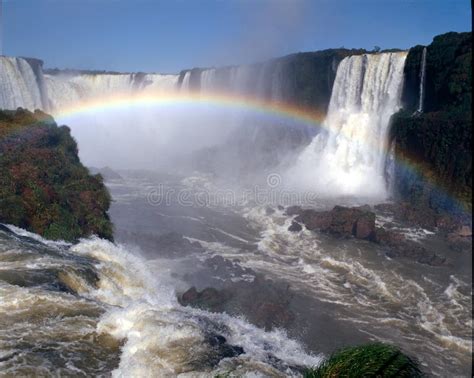 The Iguazu Falls Argentina And Brazil They Are The Largest Waterfalls