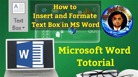 How To Insert A Text Box In Ms Word How To Format A Text Box In Ms