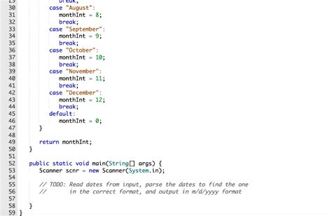 Solved 8 6 LAB Parsing Dates In JAVA Here Are Chegg