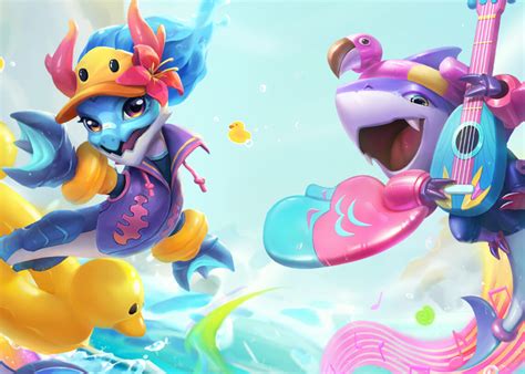 League Of Legends Art Sugar Rush Evelynn Concept Art And Nami Fan Skin