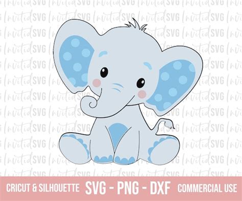 530 Free Baby Elephant Svg Cut File SVG PNG EPS DXF File Include