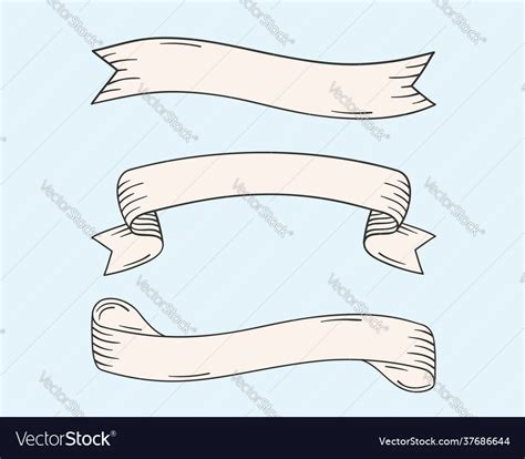 Hand Drawn Banners Royalty Free Vector Image VectorStock