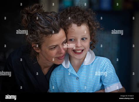 Mother And 8 Year Old Daughter Together Hi Res Stock Photography And