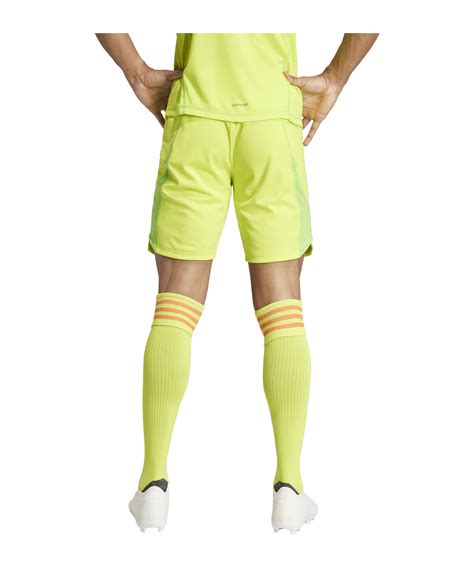 Adidas Tiro 24 Pro Torwartshort Gelb Teamsport Torwarthose Torwart