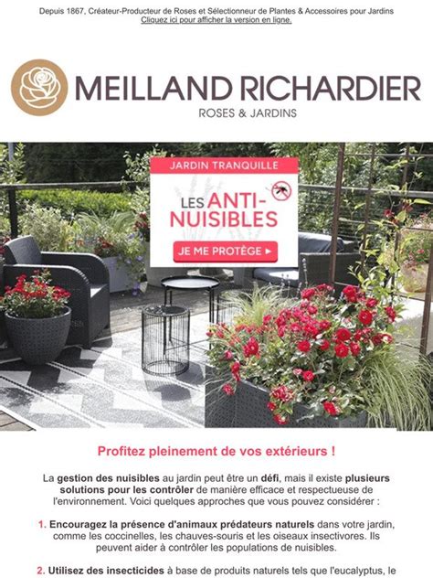 Meilland Richardier Moustiques guêpes nuisibles profitez