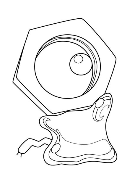 Pokemon Meltan Coloring Pages Xcolorings The Best Porn Website