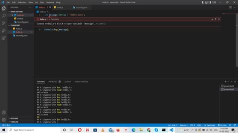 Let And Const Keyword Giving Error In Typescript After Compilation