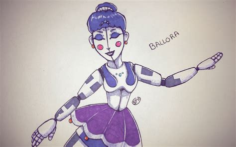Fnaf Sister Location Ballora Inktober Day 9 By Spanishpandahero On Deviantart