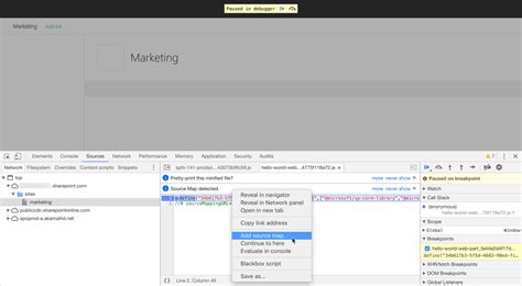 Easily Debug Production Version Of Your SharePoint Framework Solution