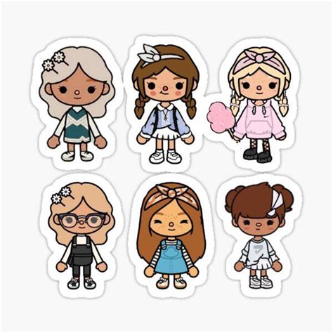 Toca Boca Sticker By Gamehamza Artofit