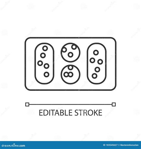 Mancala Pixel Perfect Linear Icon Stock Vector Illustration Of Friend