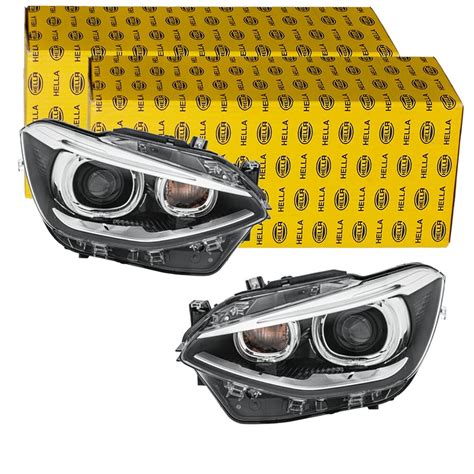 2x HELLA BI XENON LED SCHEINWERFER SATZ passend für BMW 1er LINKS RECHTS