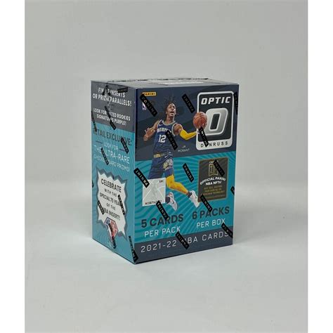 2021 22 Panini Donruss Optic Basketball Blaster Box