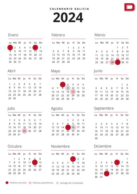 Calendario Laboral En Galicia Estos Ser N Los Pr Ximos D As Festivos