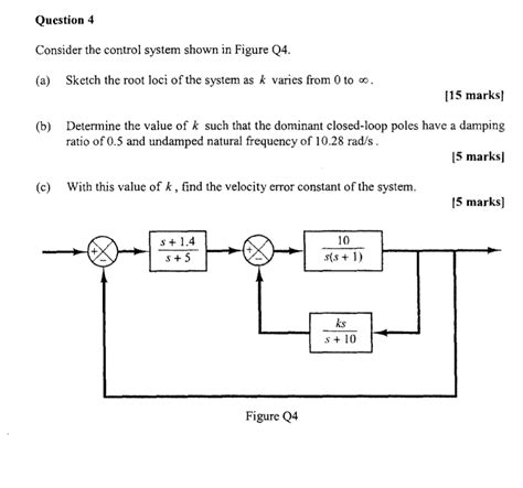 solved consider the system shown below determine the