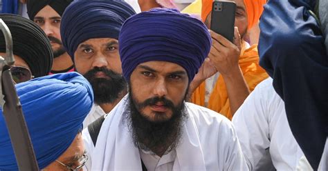 Lok Sabha Elections Jailed Sikh Separatist Amritpal Singh Wins From
