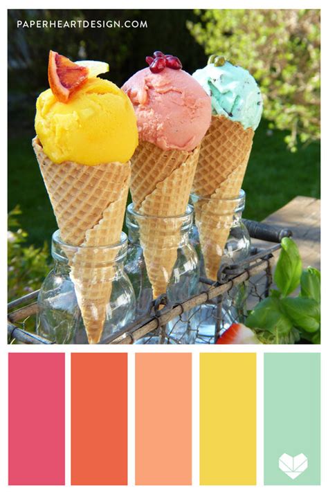 Color Palette Pretty In Pink Paper Heart Design Color Palette Pink