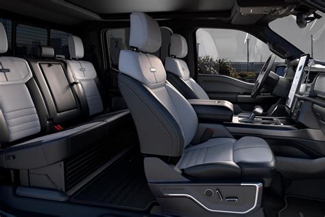 Ford F Lightning Platinum Electric Truck Model Details Specs