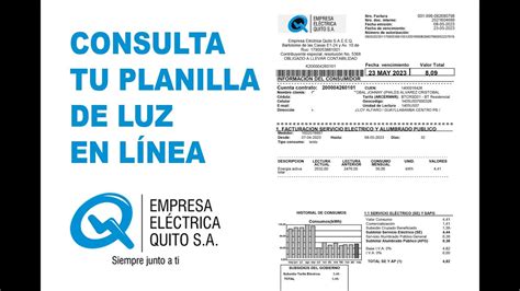 Como Descargar Tu Planilla De Luz EEQ Actualizado YouTube