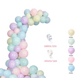 Arco Organico De Globos Pasteles Compralo Solo En Globos Yuli