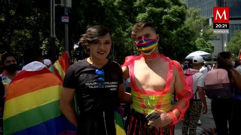As Se Vivi La Marcha Lgbt En La Cdmx Este Grupo Milenio
