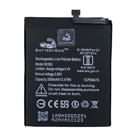 BATTERYGOD Full Capacity Proper 3500 MAh Battery For Nokia 8 1 3 1