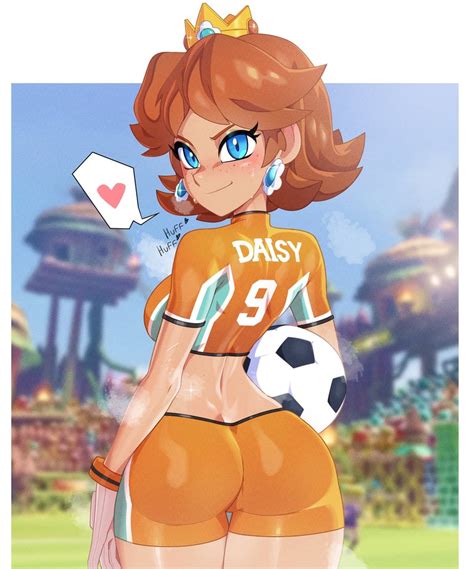 Princess Daisy And Strikers Daisy Mario And More Drawn By