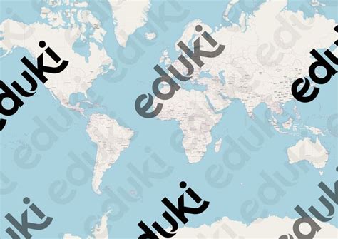 Carte Du Monde En Couleur Et En Noir Et Blanc Arabic Calligraphy Cycle