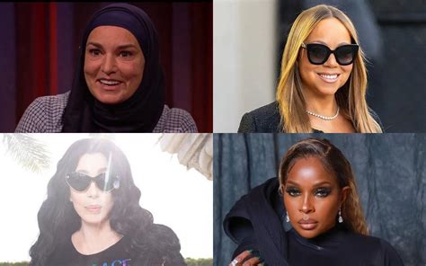 Sinead O Connor Mariah Carey Cher Mary J Blige Among 2024 Rock And