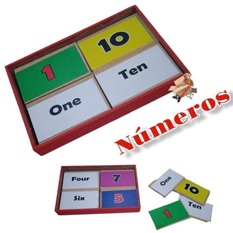 Brinquedo Pedag Gico Educativo Em Madeira Estojo Aprendendo O Ingl S