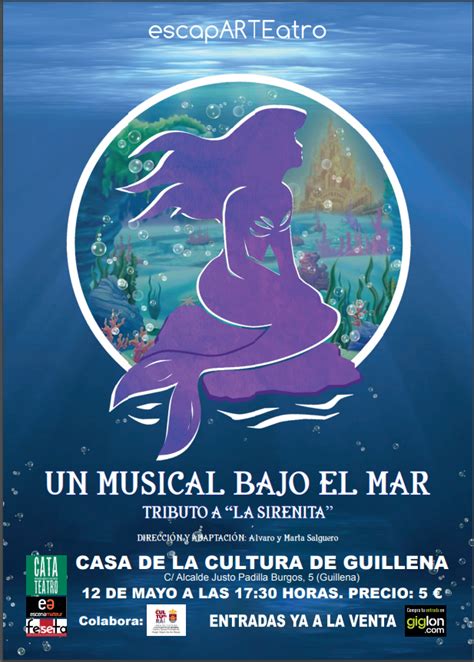 VENTA DE ENTRADAS UN MUSICAL BAJO EL MAR Tributo A La Sirenita