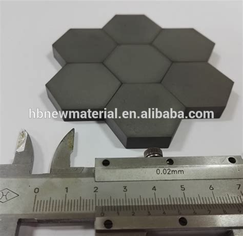 Silicon Carbide Sic Bulletproof Ceramic Body Armor Plate High Bending