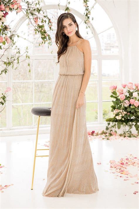 15 Champagne Bridesmaid Dresses That Your Girls Will Love Hitched Co