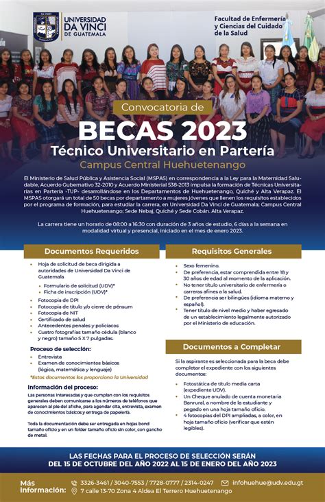 Facultad de Enfermería ofrece becas para estudiar Partería en el