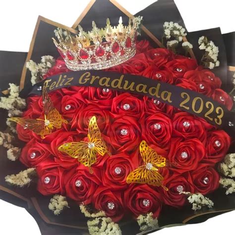 Rosas Eternas Ramo De Rosas Buchon Meses Sin Intereses